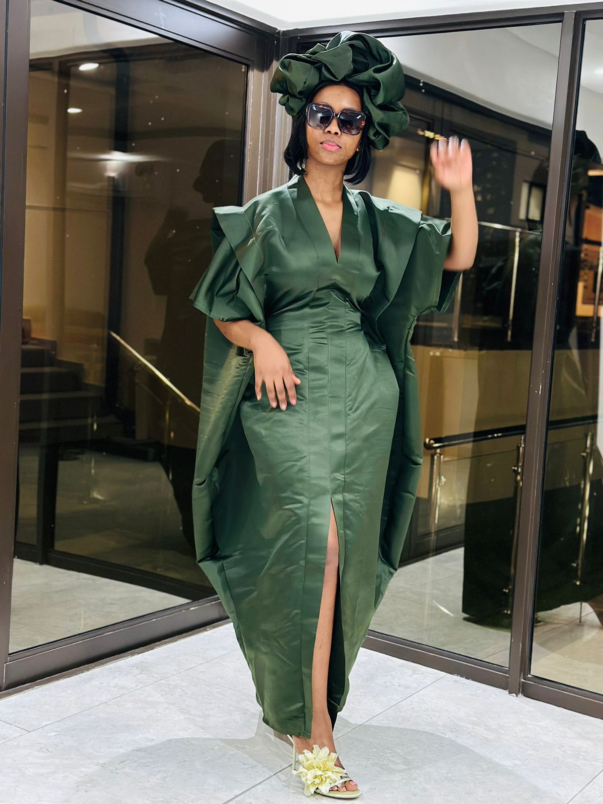 Olive Green Bou Bou – Boucle